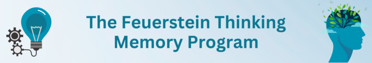 Thinking Memory Program - Feuestein Institute